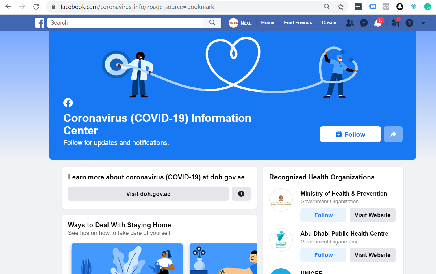 Coronavirus: Information Center and 'Community Help' for COVID-19 on ...